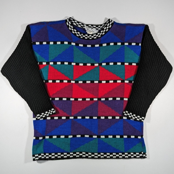 Reference Point | Sweaters | Vintage 8s Reference Point Sweater Womens ...